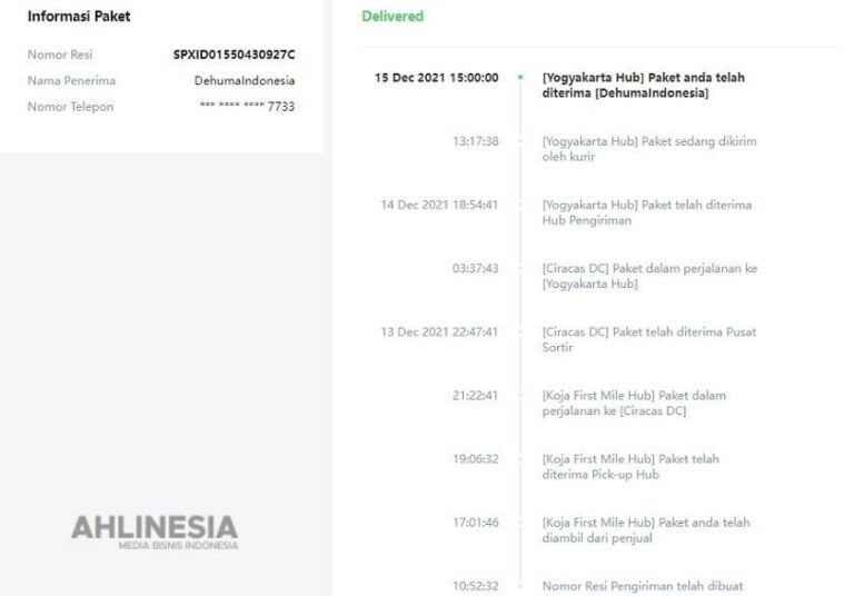 18 Istilah & Arti Status Pengiriman Shopee Express 2024 (Lengkap)