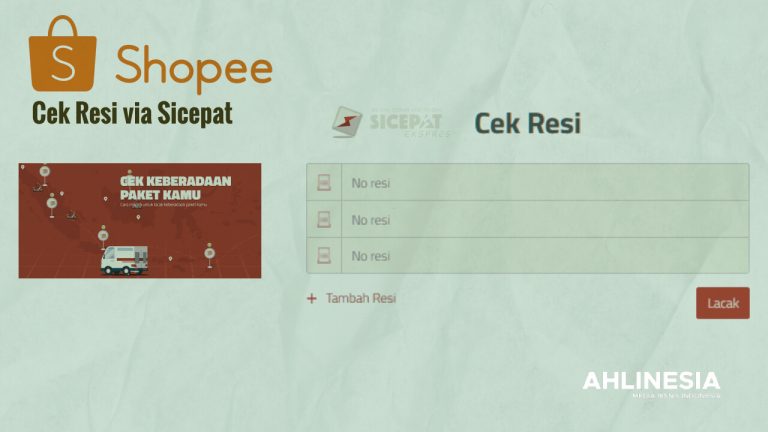 Cara Mengecek Nomor Resi Shopee Untuk Lacak Pesanan